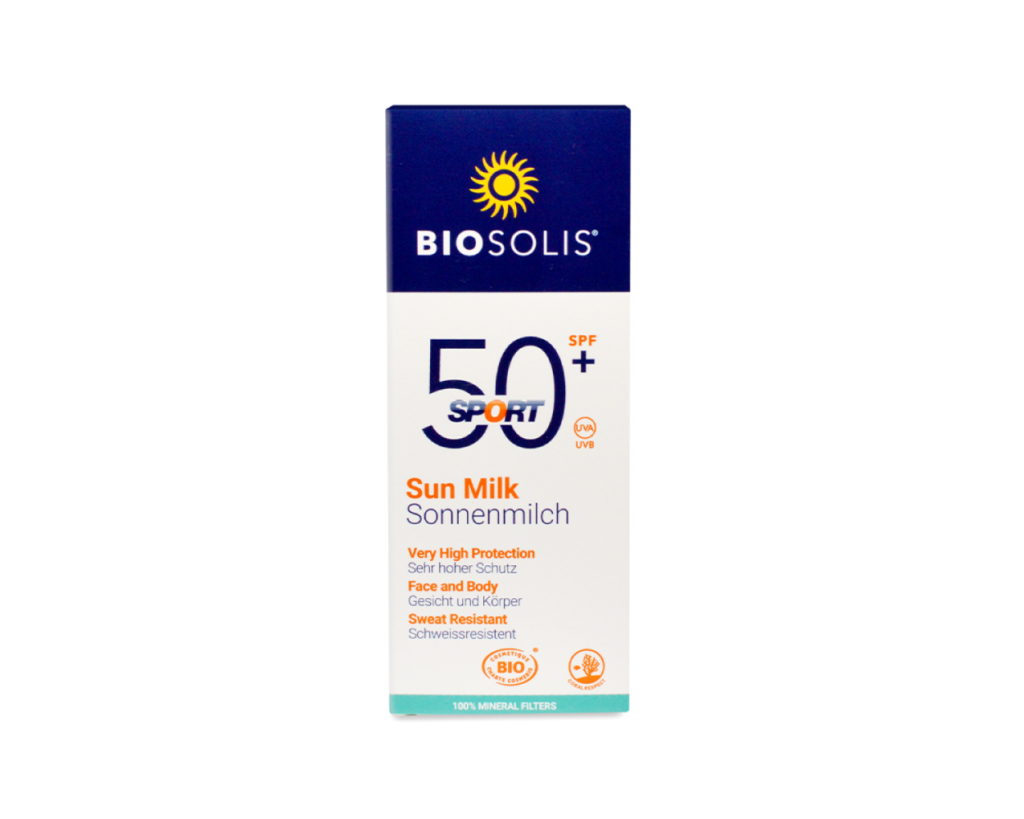 Biosolis Sport Sun Milk SPF 50 (50ml) - New leaf Health Store